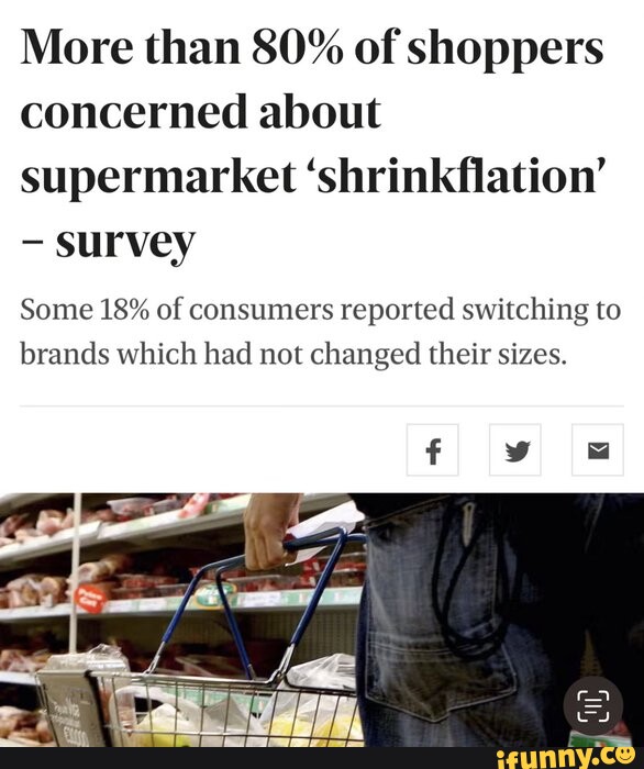 Shrinkflation memes. Best Collection of funny Shrinkflation pictures on ...