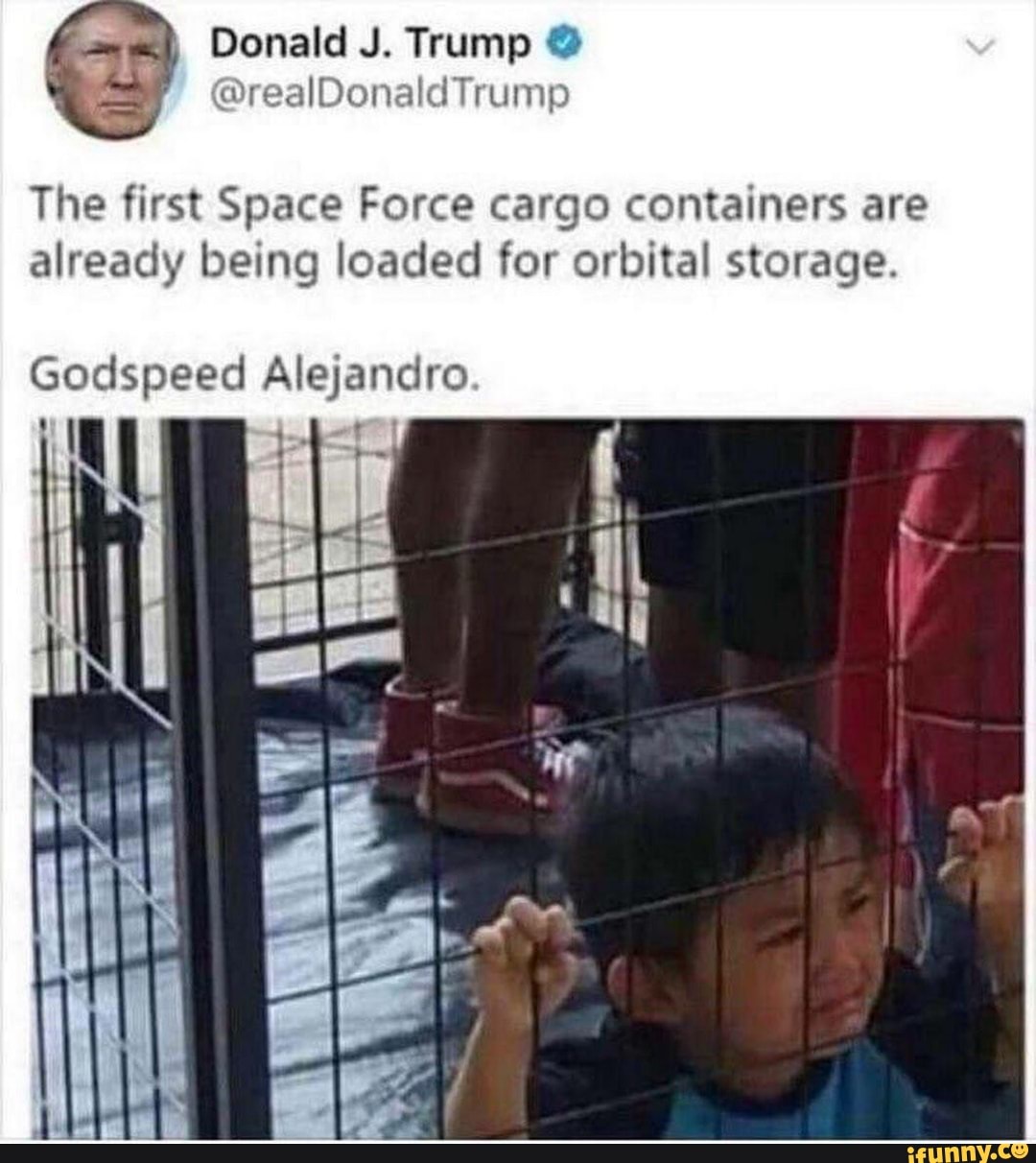 The first Space Force cargo containers are already being loaded for ...