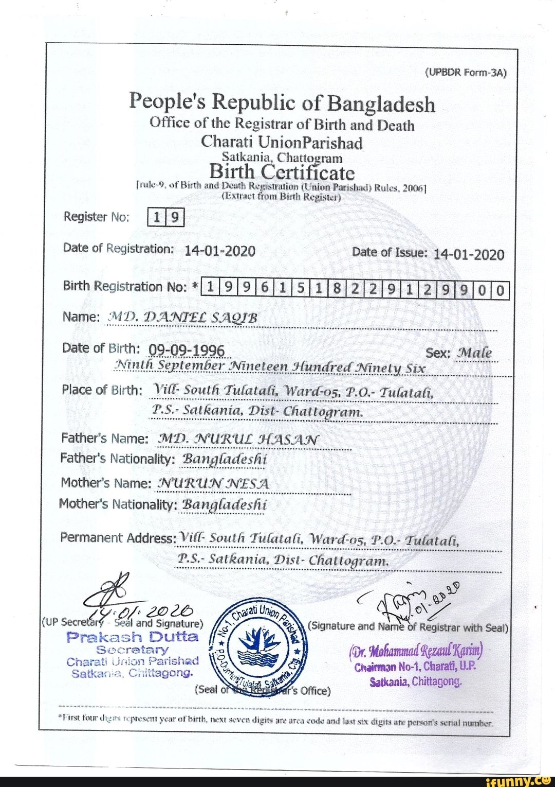 Death Certificate In Bangladesh Prntbl concejomunicipaldechinu gov co