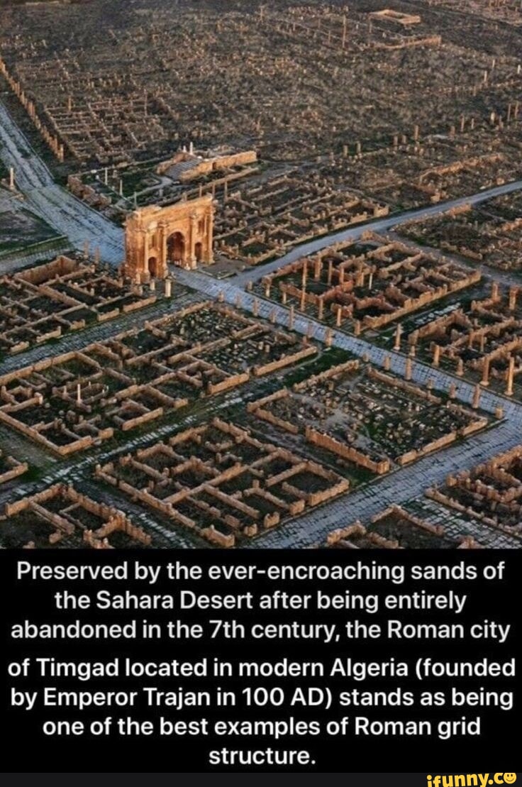 Preserved by the ever-encroaching sands of the Sahara Desert after ...