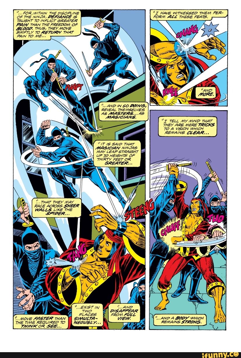 HAVE WITNESSED THEM PER- THESE OF THE NINTA, DEFIANCE TAUGHT TO INFLICT ...