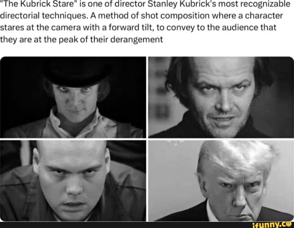 The Kubrick Stare' is one of director Stanley Kubrick's most ...