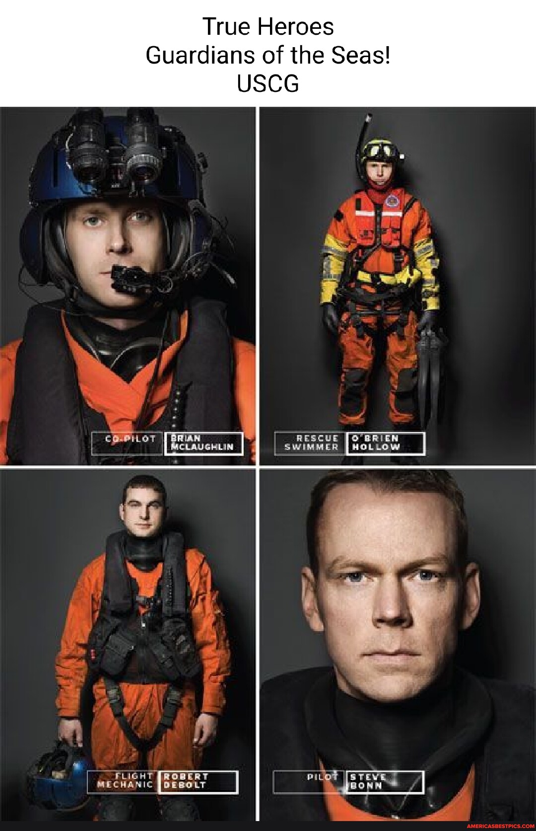 True Heroes Guardians of the Seas! USCG I RESCUE [OO ERIEN SWIMMER I ...