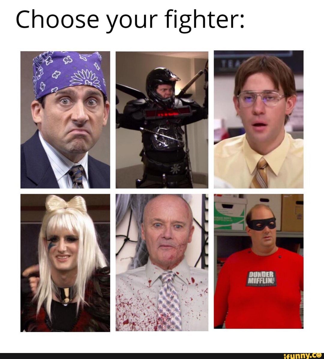 Choose your fighter: - iFunny