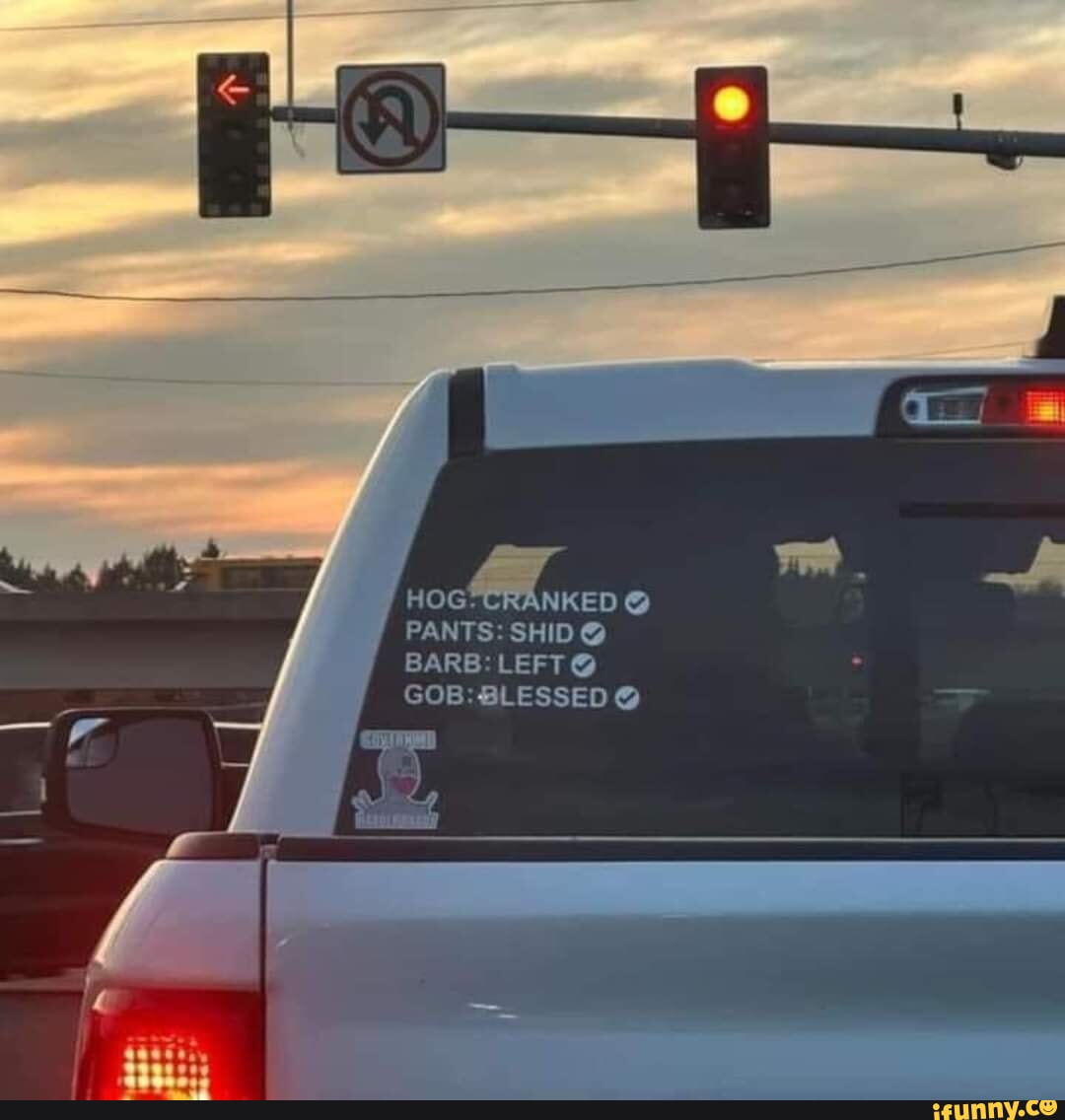 PANTS: SHID@ BARB: LEFT @ GOB: BLESSED @ - iFunny