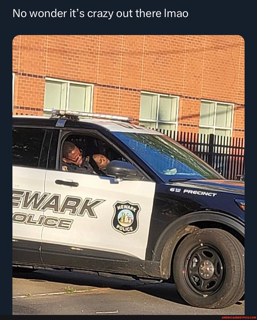 No wonder I feel so safe - ao No wonder it's crazy out there Imao ...