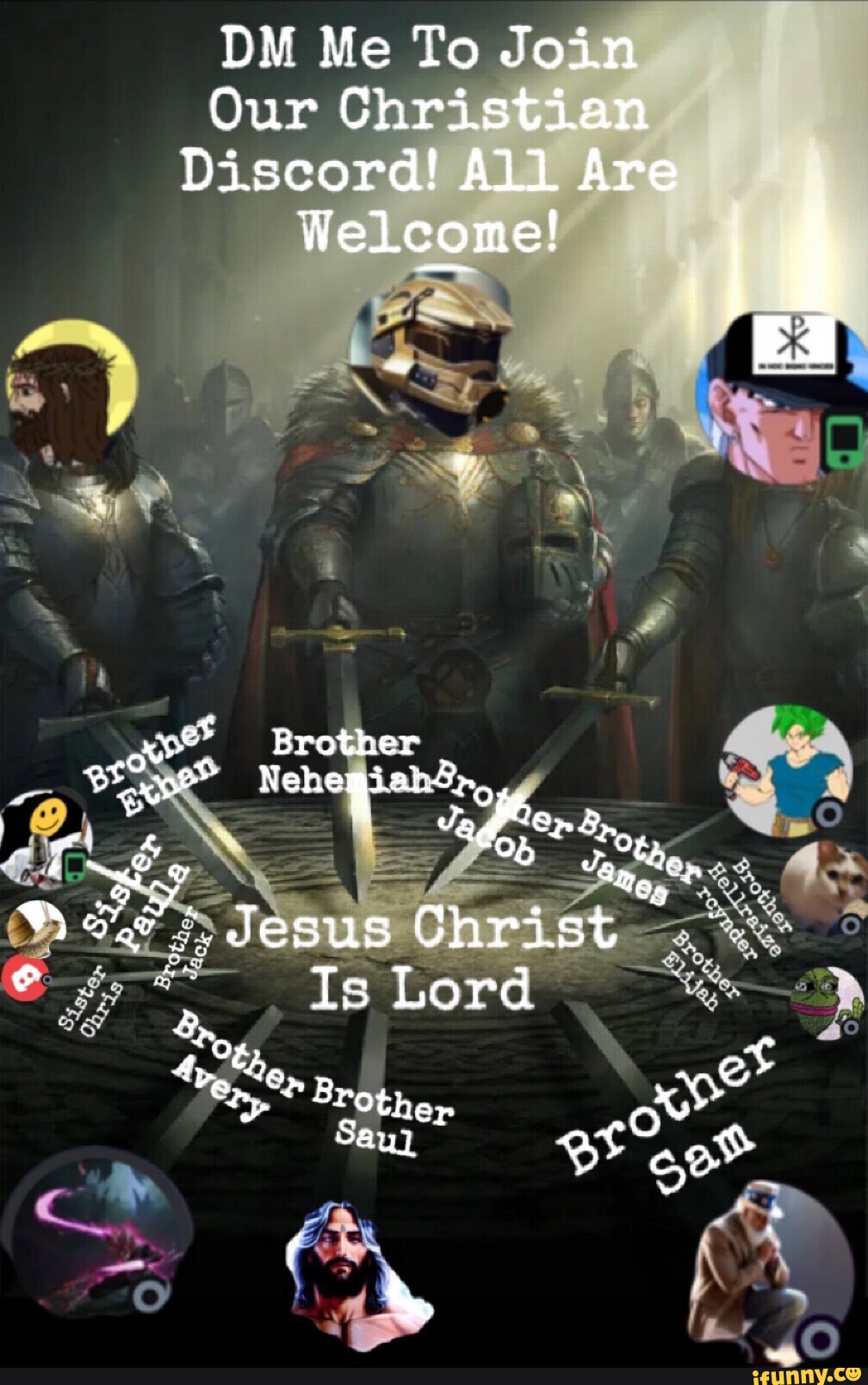 DM Me To Join Our Christian Discord! All Are Welcome! Brother ot ...