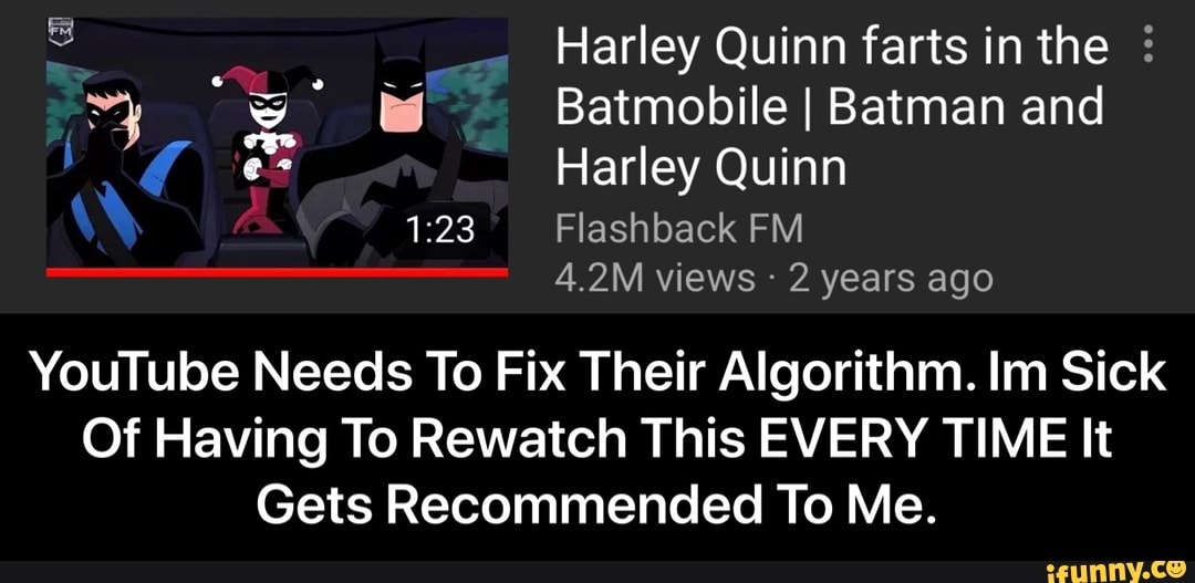 Harley Quinn farts in the ee Batmobile I Batman and Harley Quinn 1:23 ...