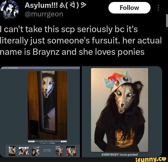 Asylum!!! A( Bo I can't take this scp seriously bc it's literally just ...