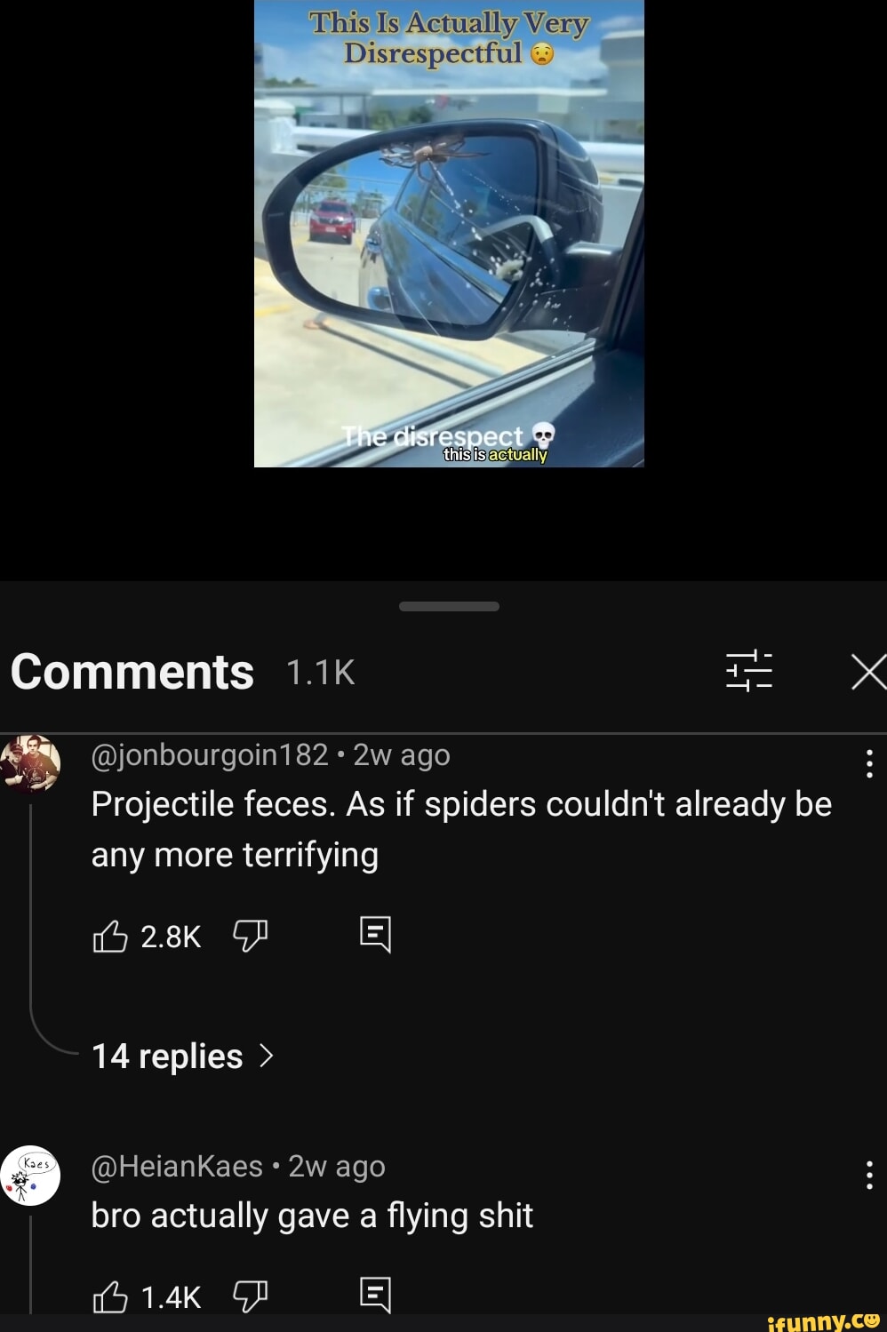 This Is Actually Very Disrespectful The disrespect Comments 1.1K ...