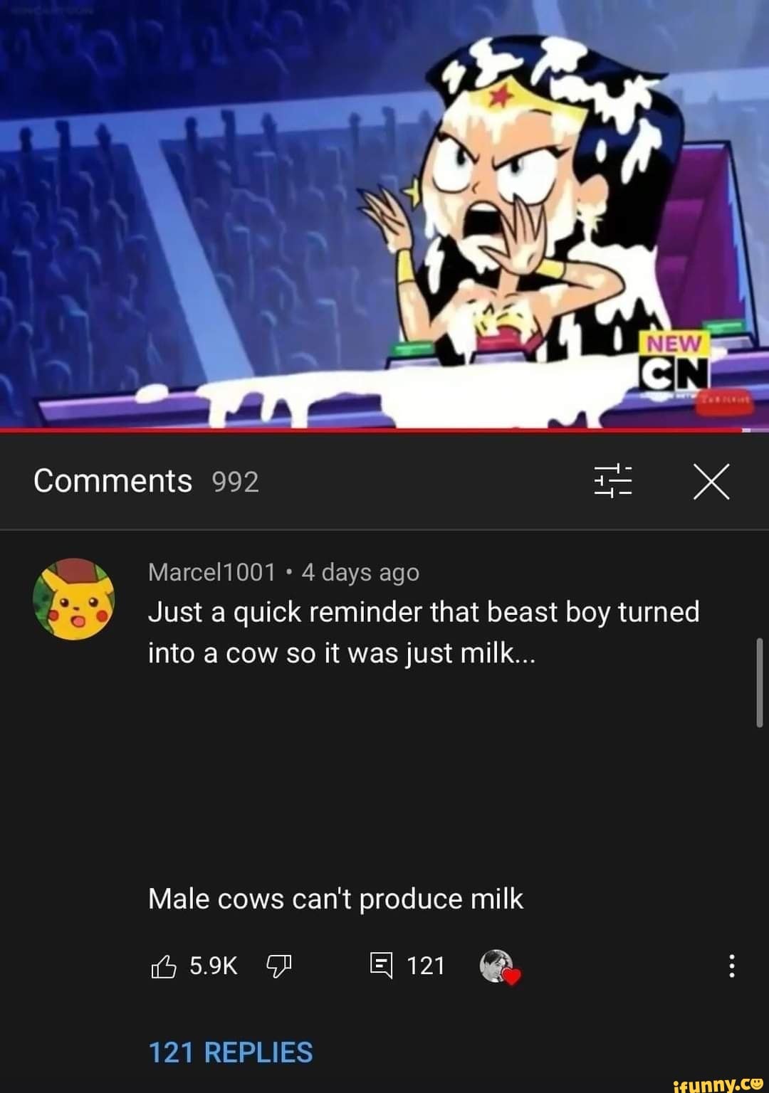 Comments 992 OX Marcel1001 4 days ago Just a quick reminder that beast ...