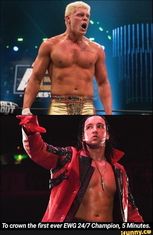 To crown the first ever EWG 24/7 Champion, 5 Minutes. - iFunny