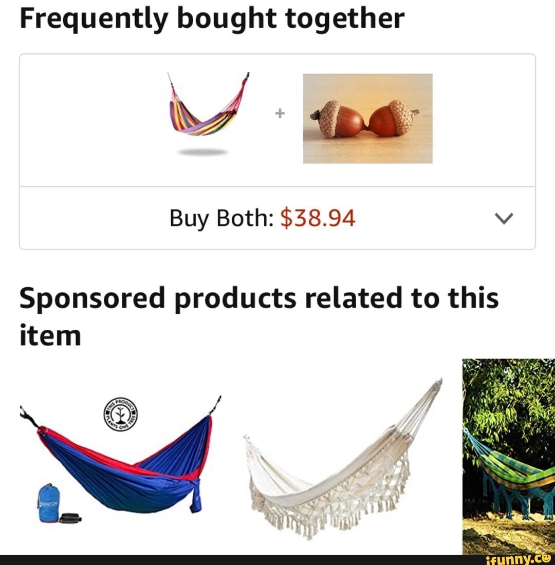 Frequently Bought Together Meme