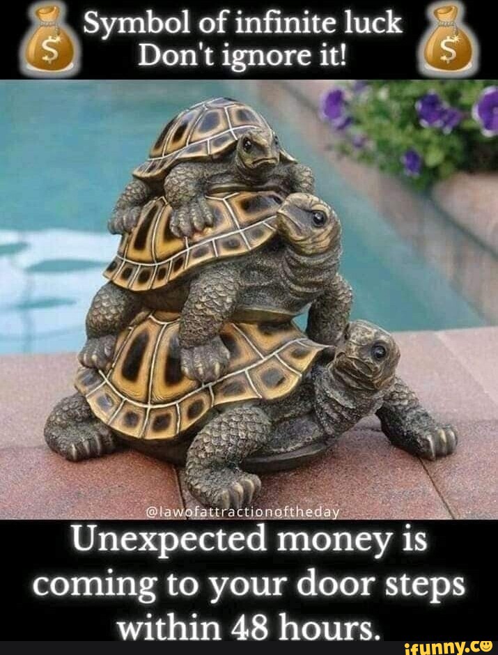 Don't ignore it! Symbol of infinite luck Unexpected money is coming to ...