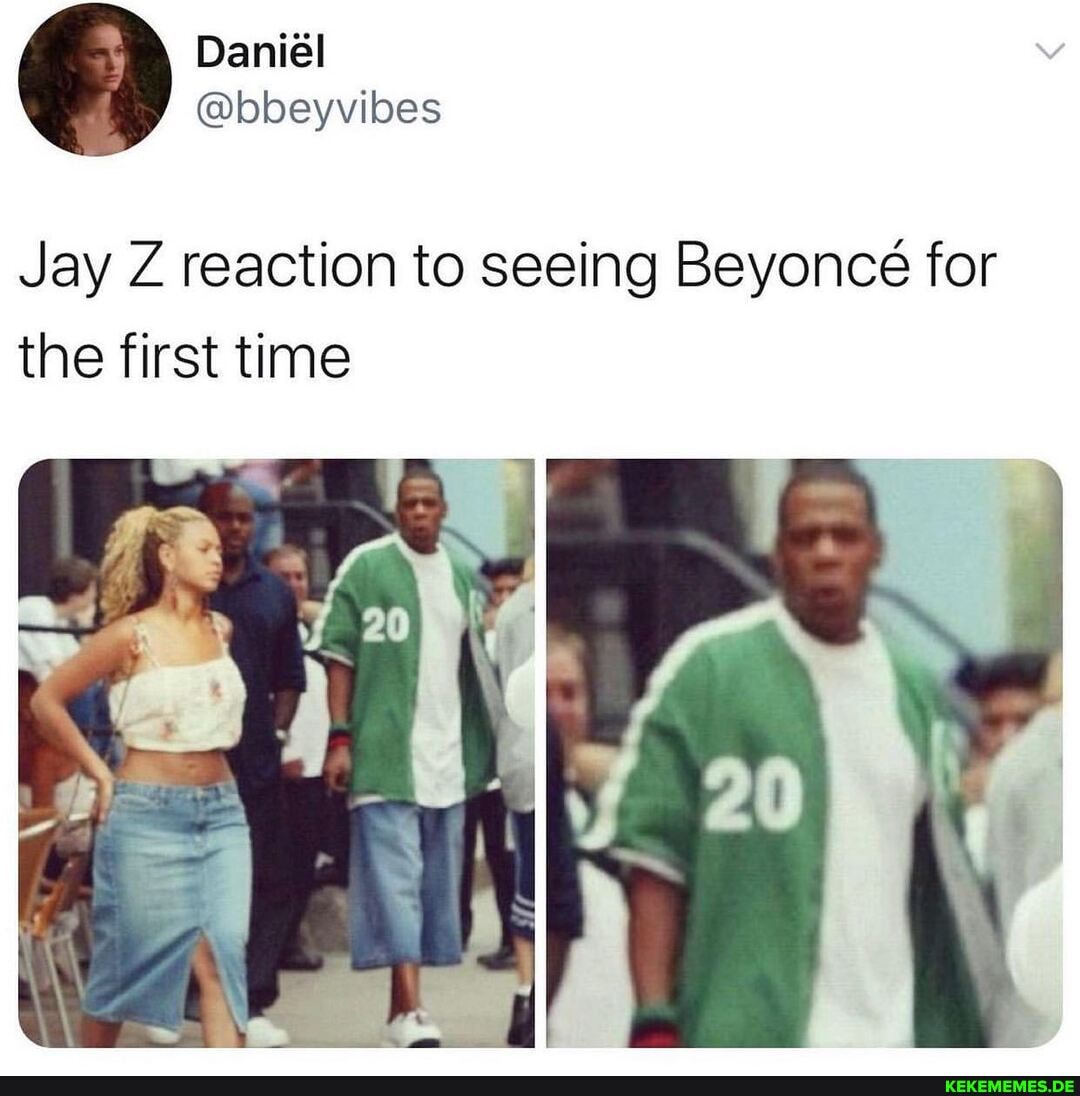 Jay Z reaction to seeing Beyonc for the first time - Keke