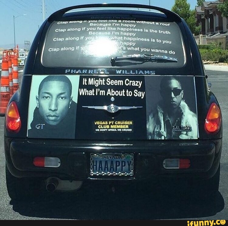 Pharrell Because Im Happy Meme