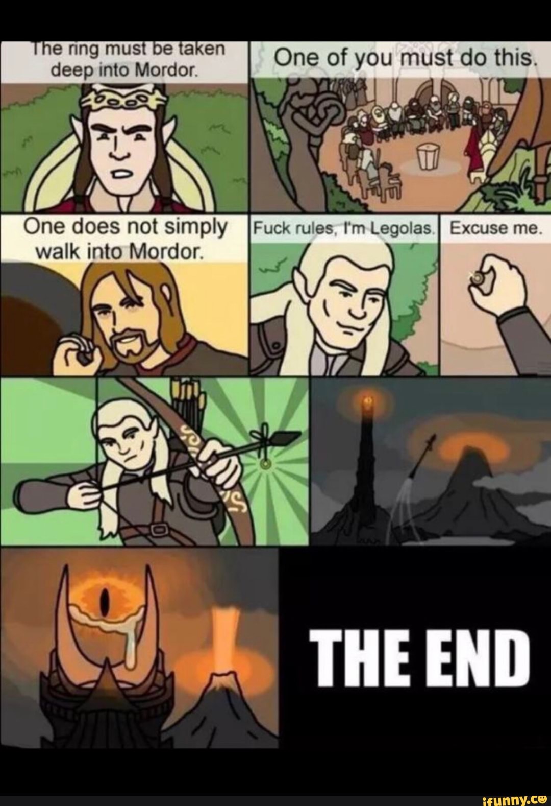 Lord Of The Rings Meme One Does Not Simply