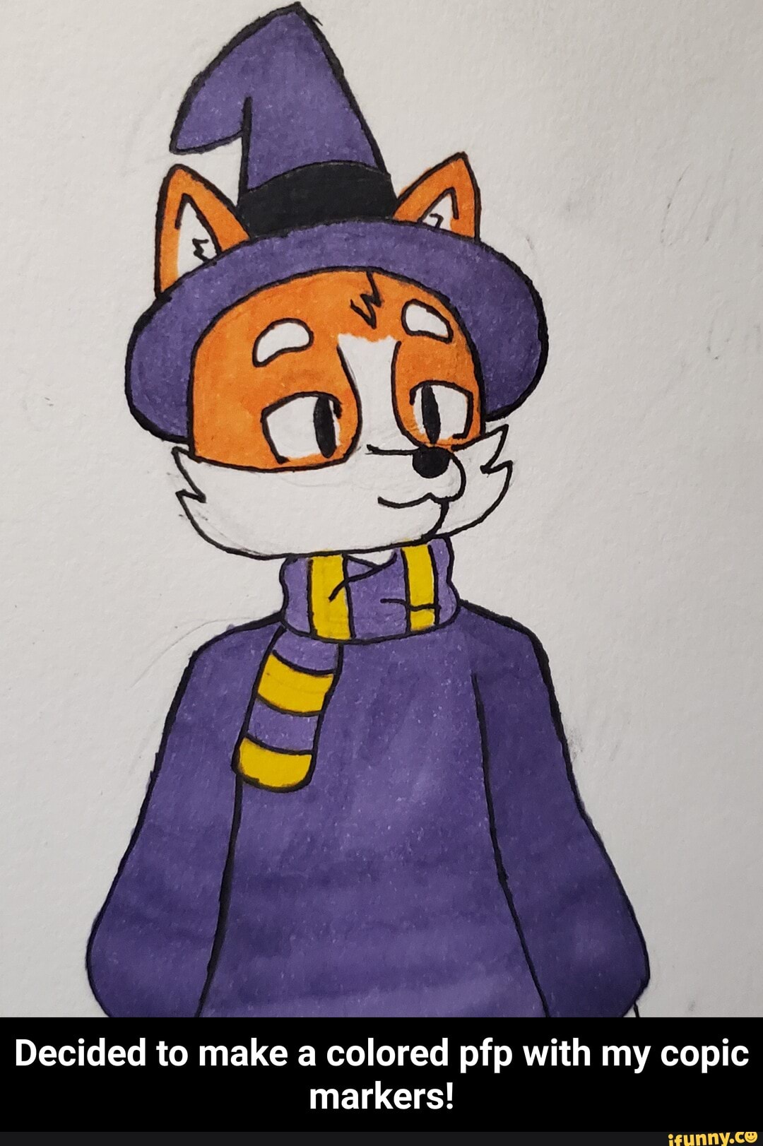 SS Decided to make a colored pfp with my copic markers! - Decided to ...