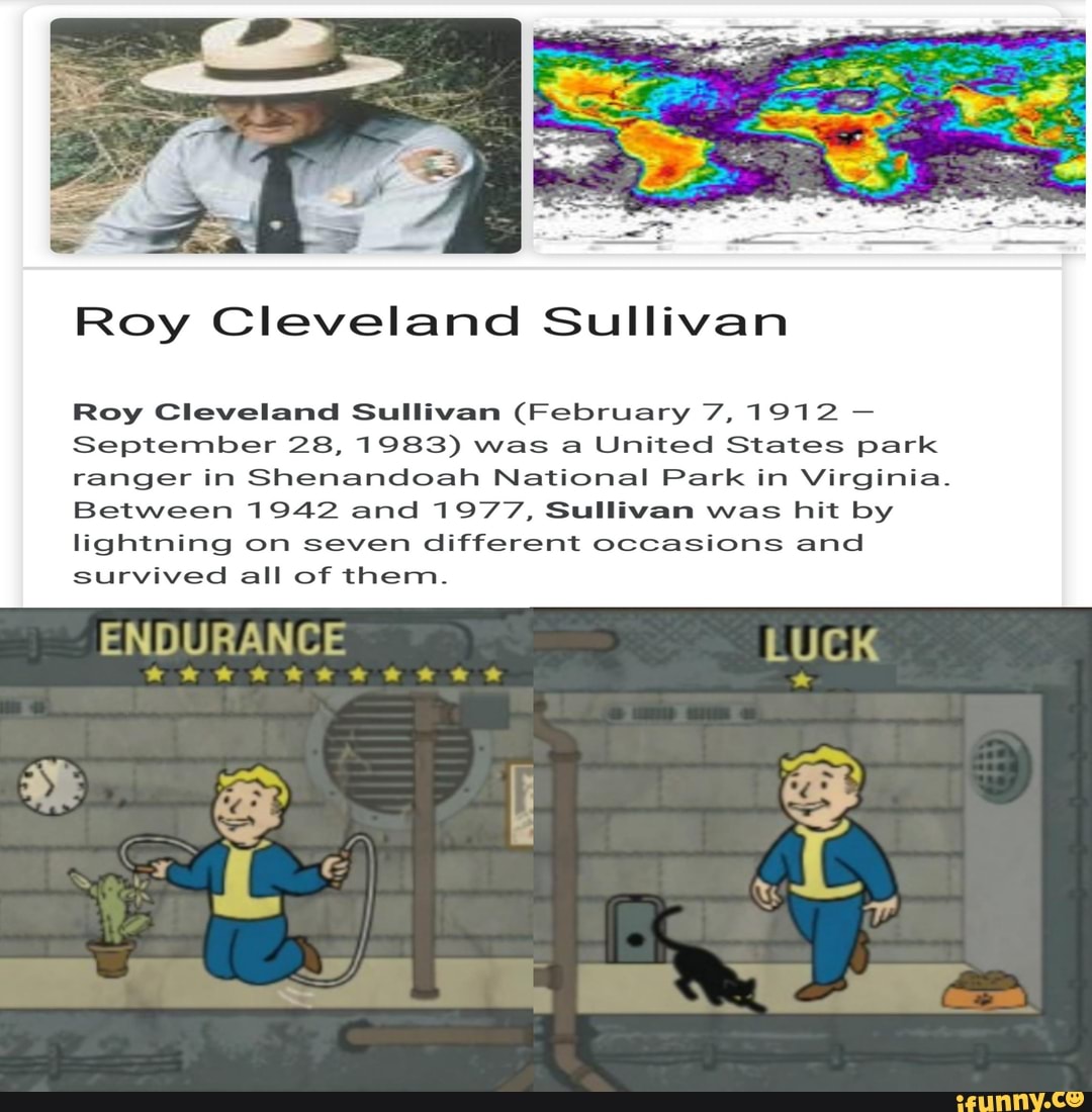 Roy Cleveland Sullivan Roy Cleveland Sullivan (February 7, 1912 ...