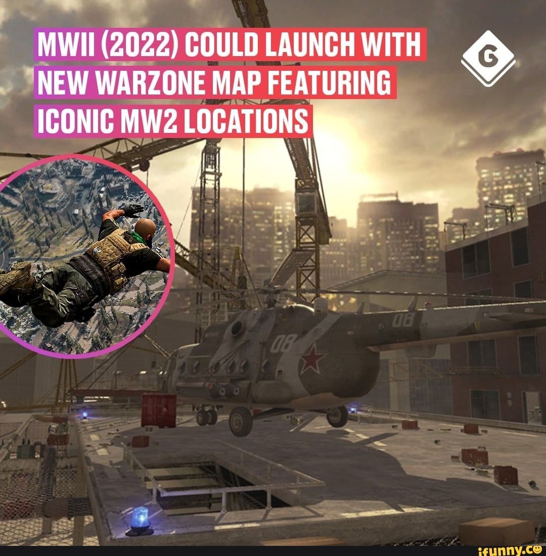 MWII (2022) COULD LAUNCH WITH NEW WARZONE MAP FEATURING ICONIC ...