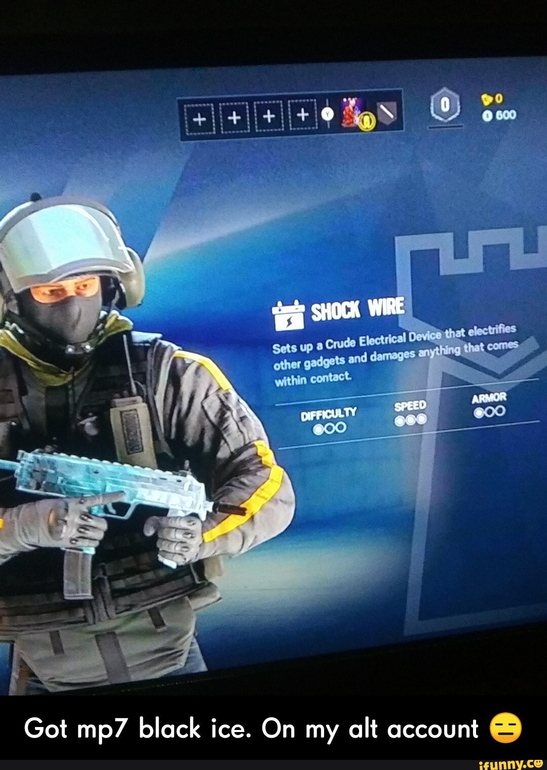 Got mp7 black ice. On my alt account - Got mp7 black ice. On my alt ...