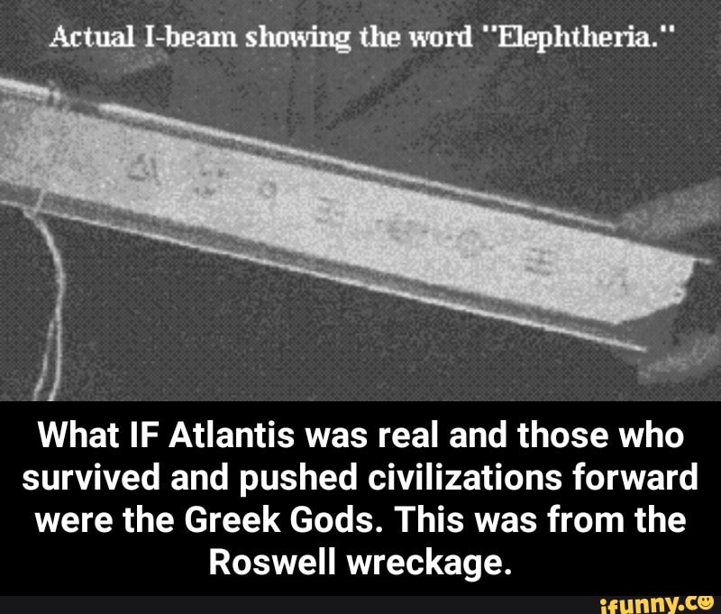 Roswell I Beam Greek - The Best Picture Of Beam