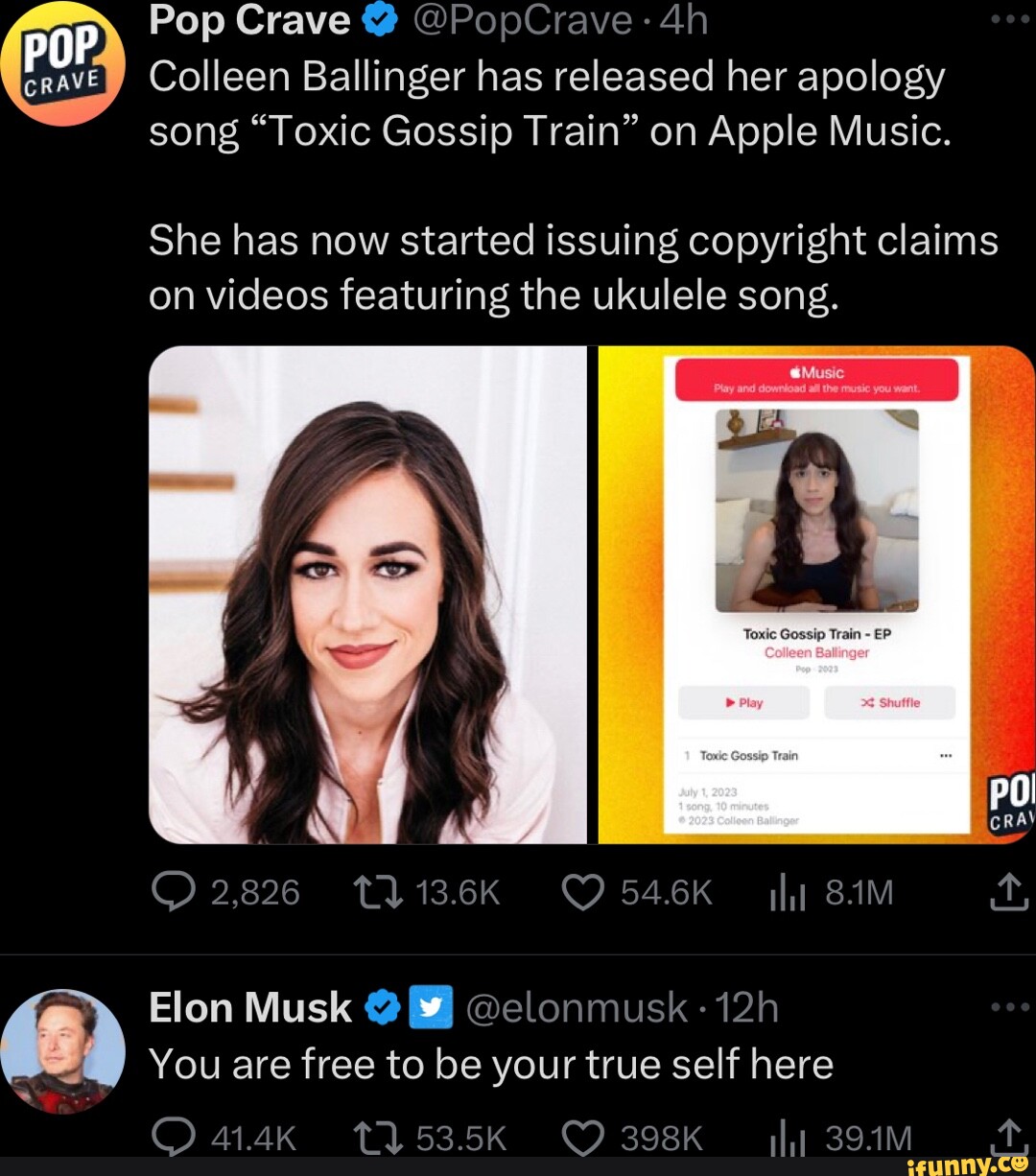 Pop Crave @ @PopCrave (cravey Colleen Ballinger has released her ...