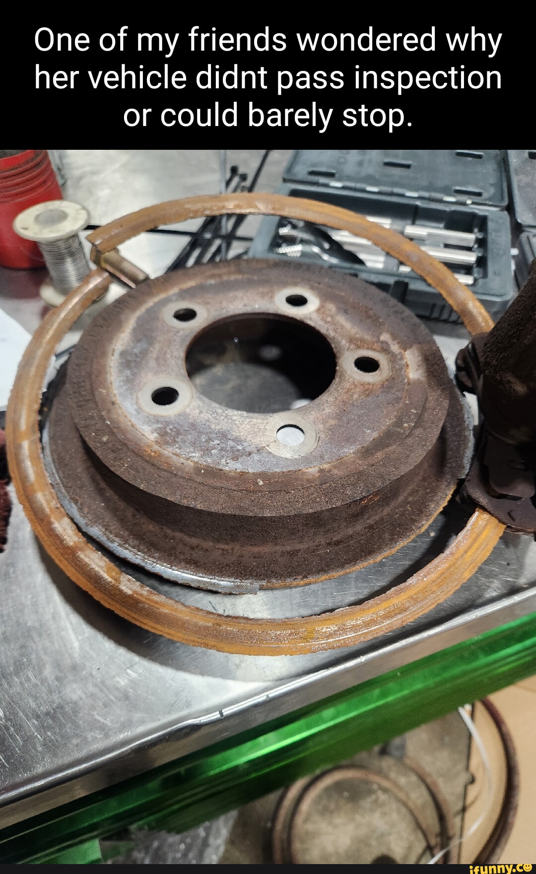 One of my friends wondered why her vehicle didnt pass inspect ion or ...